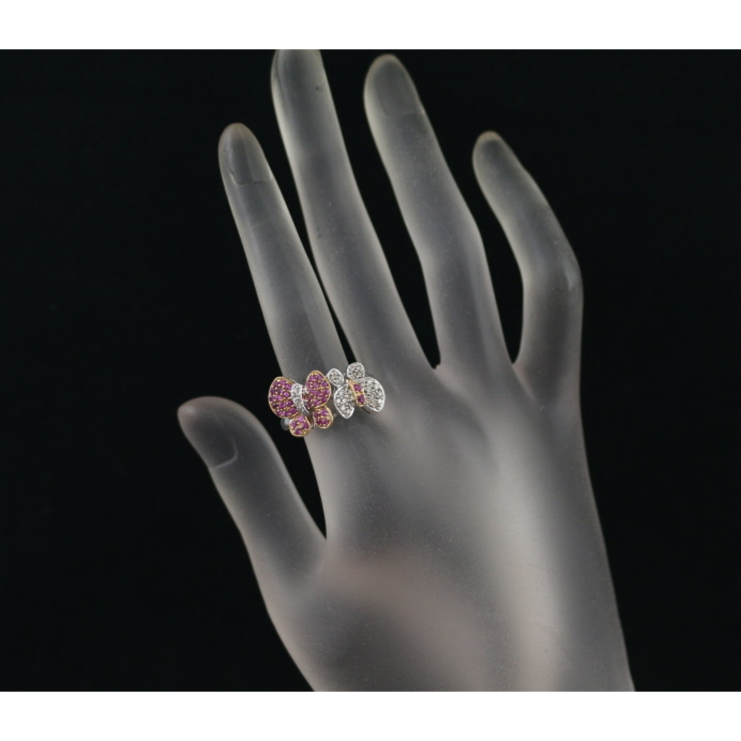 笠原真寿美 リング ピンクサファイア 0.43ct ダイヤ 笠原真寿美 リング ピンクサファイア 0.43ct ダイヤ