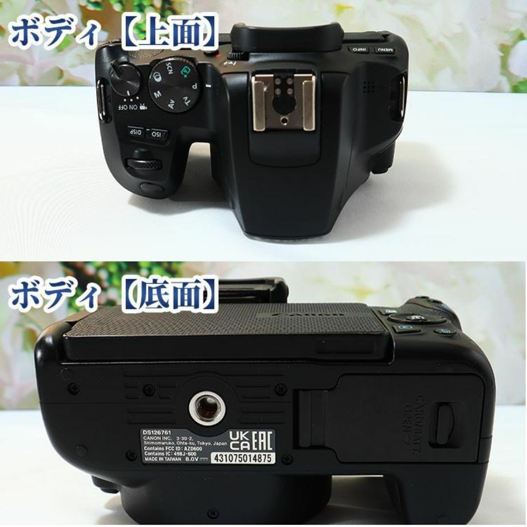 美品 Canon EOS Kiss X10(極美品☆Canon EOS kiss X10☆ダブル 美品 Canon EOS Kiss X10(極美品☆Canon EOS kiss X10☆ダブル