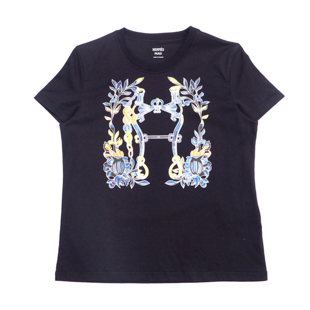 良品エルメスTシャツ帝王学綿100%ホワイト半袖36フランス製 良品エルメスTシャツ帝王学綿100%ホワイト半袖36フランス製