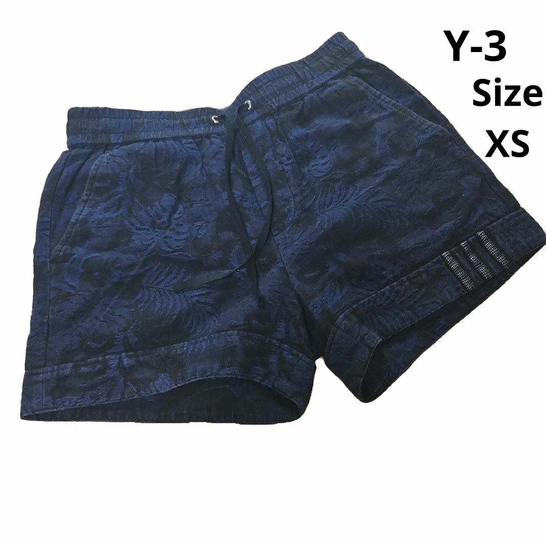 Y-3 - 【人気⭐Y-3】adidas ショートパンツ ネイビー サイズXSの Y-3 - 【人気⭐Y-3】adidas ショートパンツ ネイビー サイズXSの
