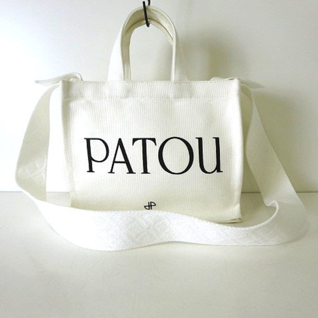 パトゥ PATOU 2wayショルダーバッグ スモール キャンバス トート パトゥ PATOU 2wayショルダーバッグ スモール キャンバス トート
