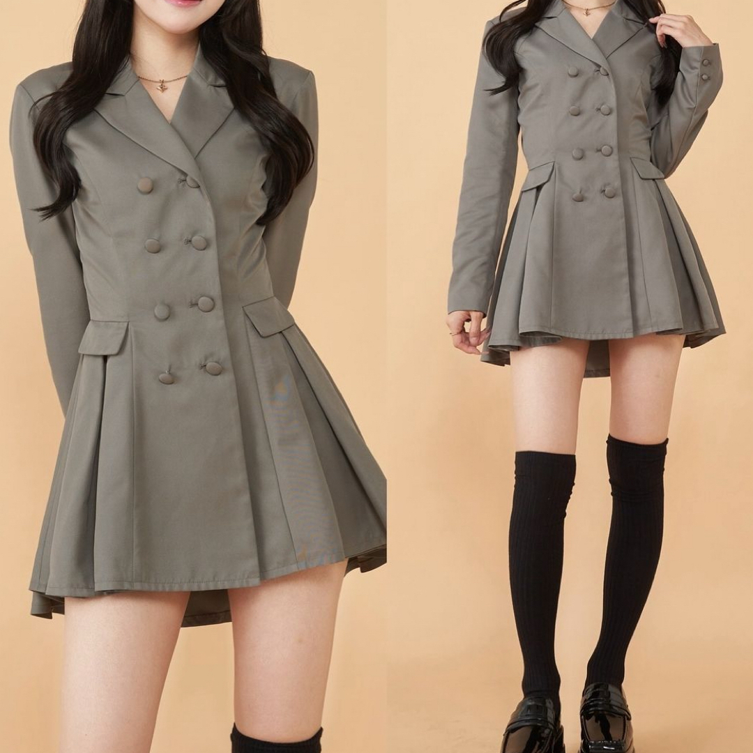Darich バックコンシャスジャケットミニワンピース ミニワンピース Darich バックコンシャスジャケットミニワンピース ミニワンピース