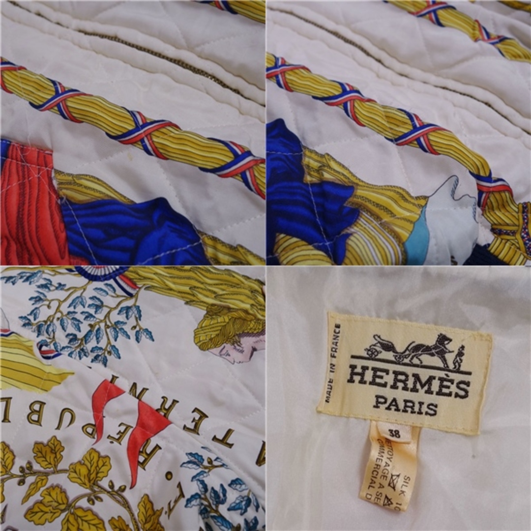 HERMES - Vintage エルメス HERMES ジャケット ブルゾン HERMES - Vintage エルメス HERMES ジャケット ブルゾン