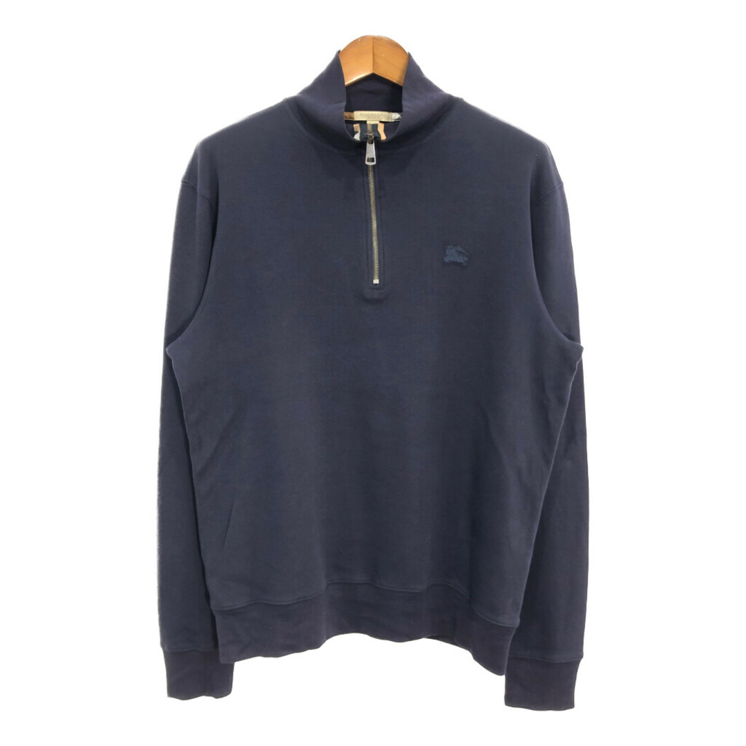 BURBERRY - BURBERRY BRIT バーバリー ハーフジップ コットン BURBERRY - BURBERRY BRIT バーバリー ハーフジップ コットン