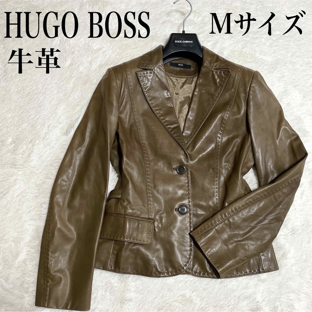 HUGO 弾ん BOSS レザージャケット HUGO 弾ん BOSS レザージャケット