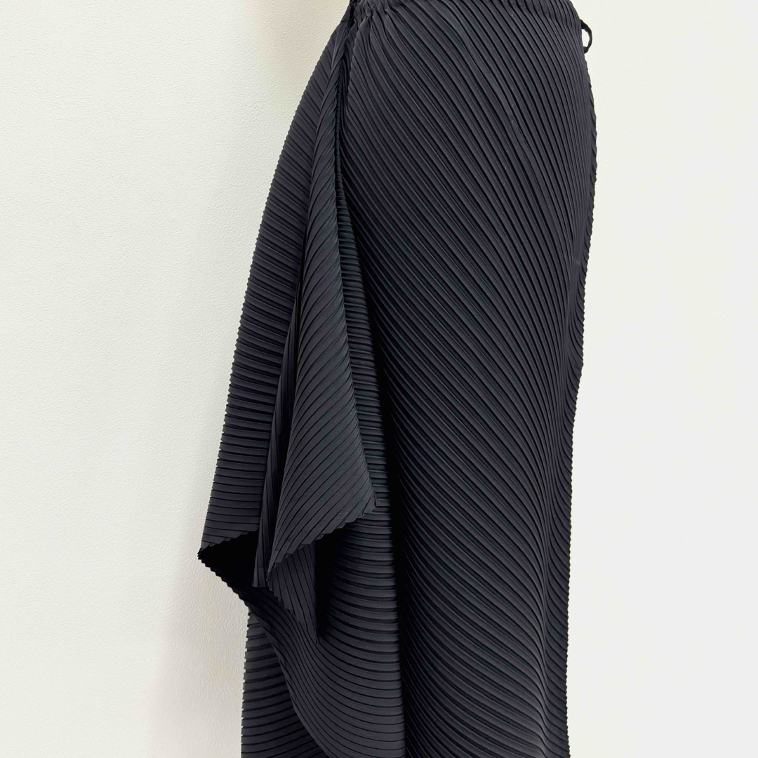 ISSEY MIYAKE - ISSEY MIYAKE VIGOR PLEATS SOLIDロングスカード ISSEY MIYAKE - ISSEY MIYAKE VIGOR PLEATS SOLIDロングスカード