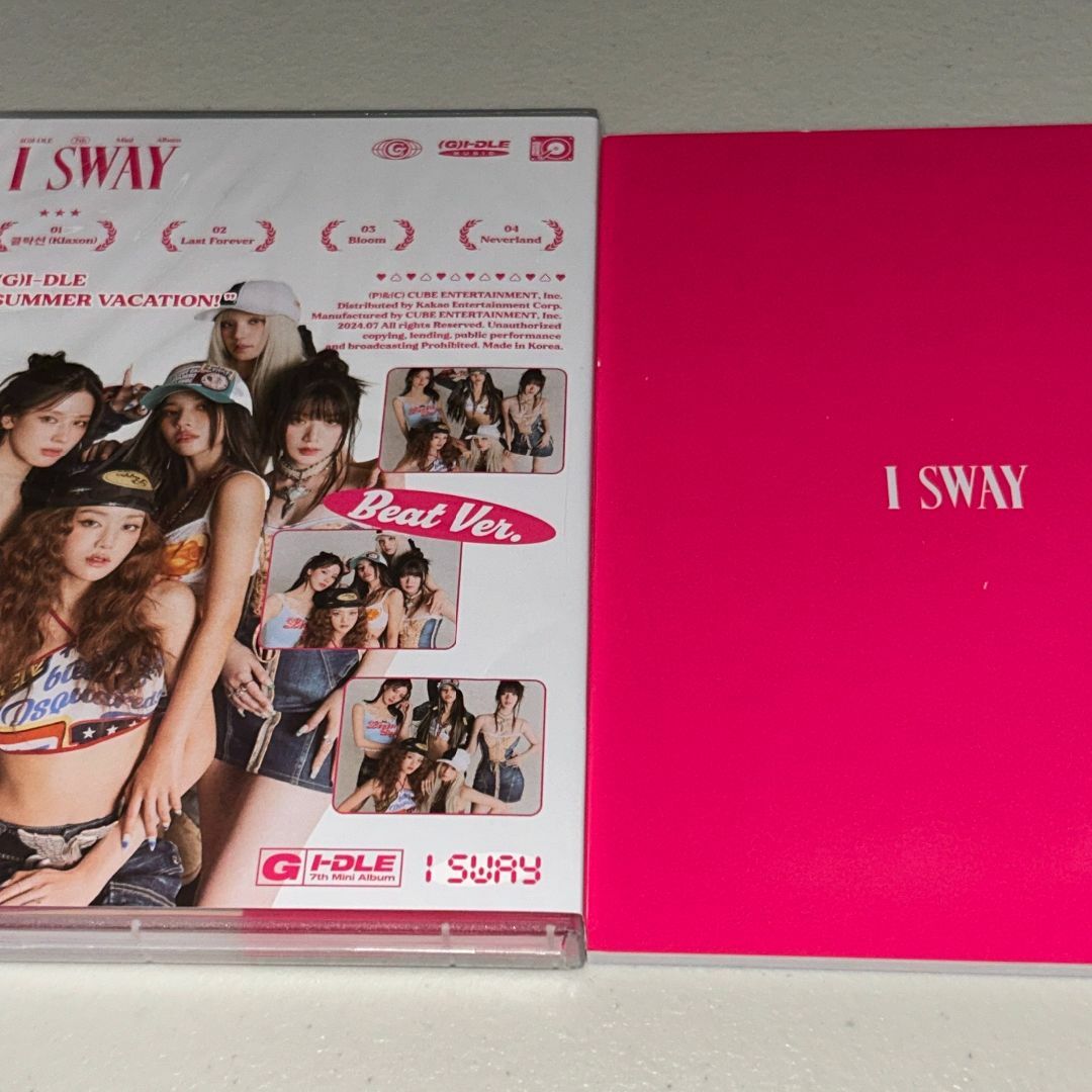 G)I-DLE 直筆「I SWAY」Beat ver.CD G)I-DLE 直筆「I SWAY」Beat ver.CD