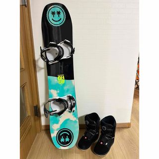 SALOMON - キッズスノーボード3点セット ボードSALOMONの通販 SALOMON - キッズスノーボード3点セット ボードSALOMONの通販
