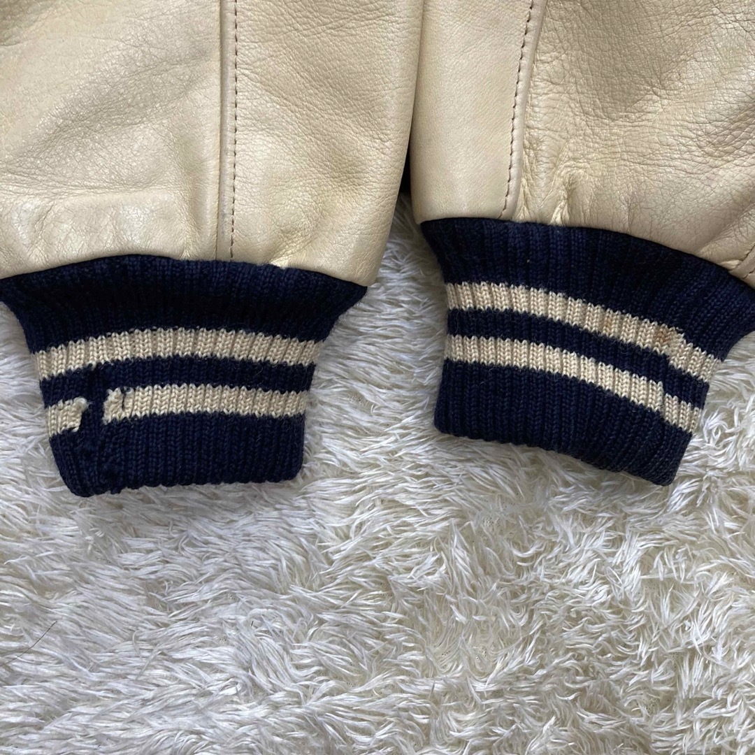 VAN Jacket - 【激レア】90s VAN jacket ヴィンテージ 袖レザー VAN Jacket - 【激レア】90s VAN jacket ヴィンテージ 袖レザー