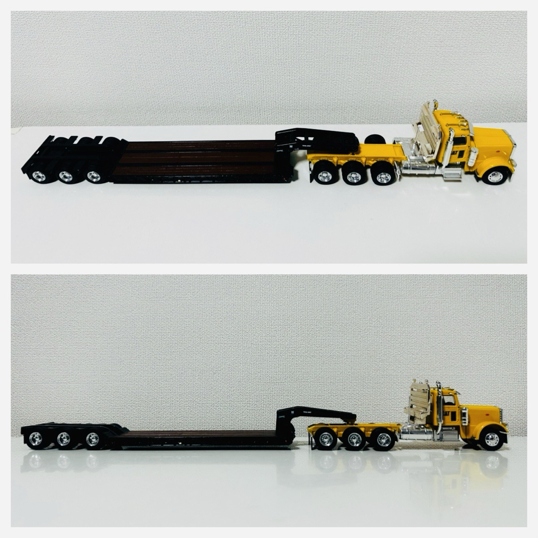 Peterbiltピータービルト 低床トレーラー CAT 1/43 Peterbiltピータービルト 低床トレーラー CAT 1/43