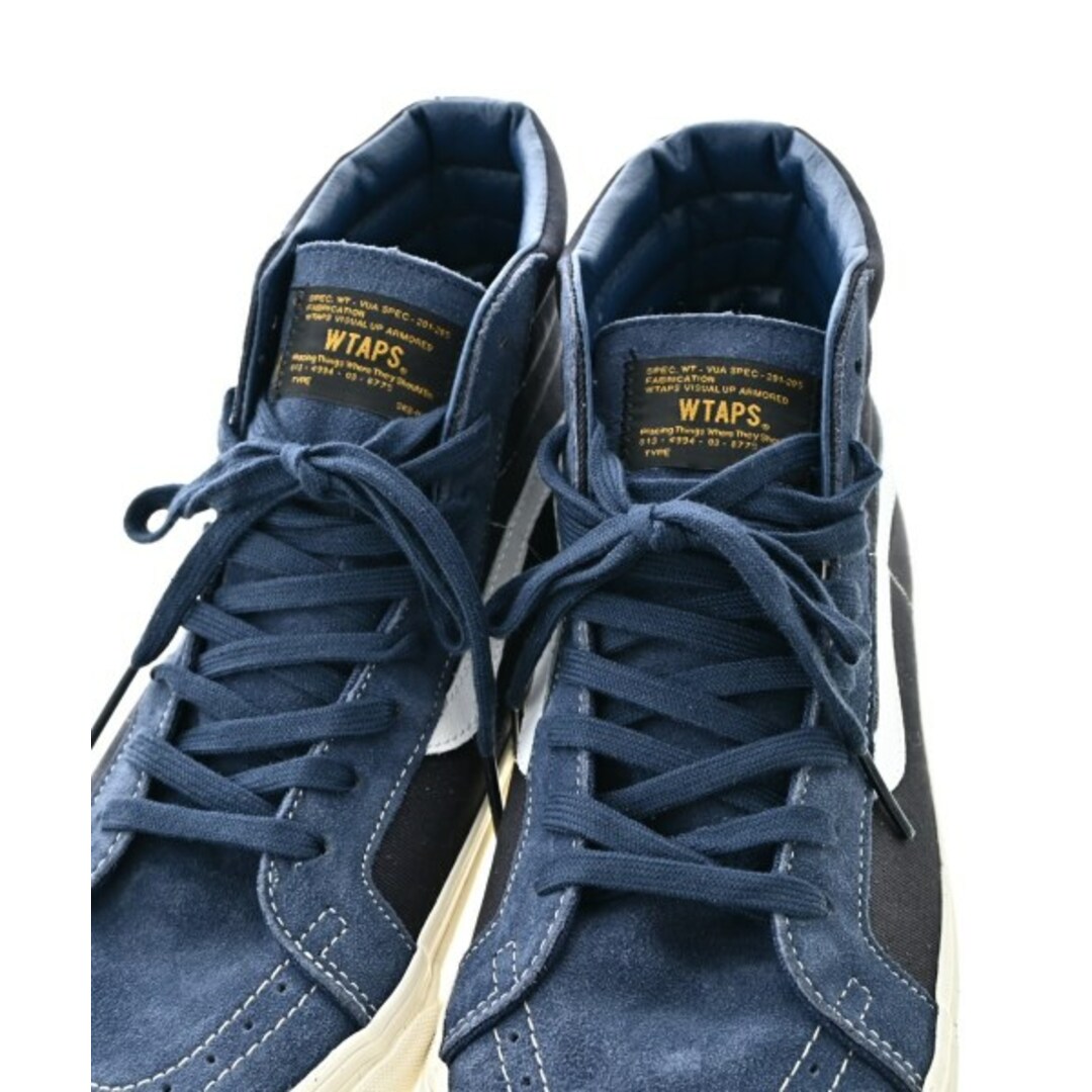 WTAPS ダブルタップス スニーカー 11(29cm位) 黒x紺x白 【古着】 WTAPS ダブルタップス スニーカー 11(29cm位) 黒x紺x白 【古着】