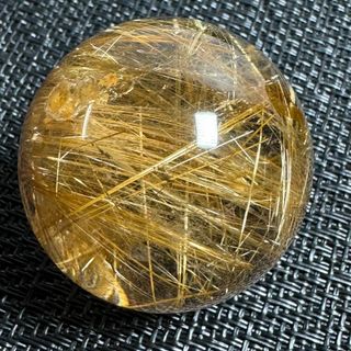 金運アップ◇ゴールドルチルクォーツ◇丸玉 約36.8㎜の通販 by 金運アップ◇ゴールドルチルクォーツ◇丸玉 約36.8㎜の通販 by