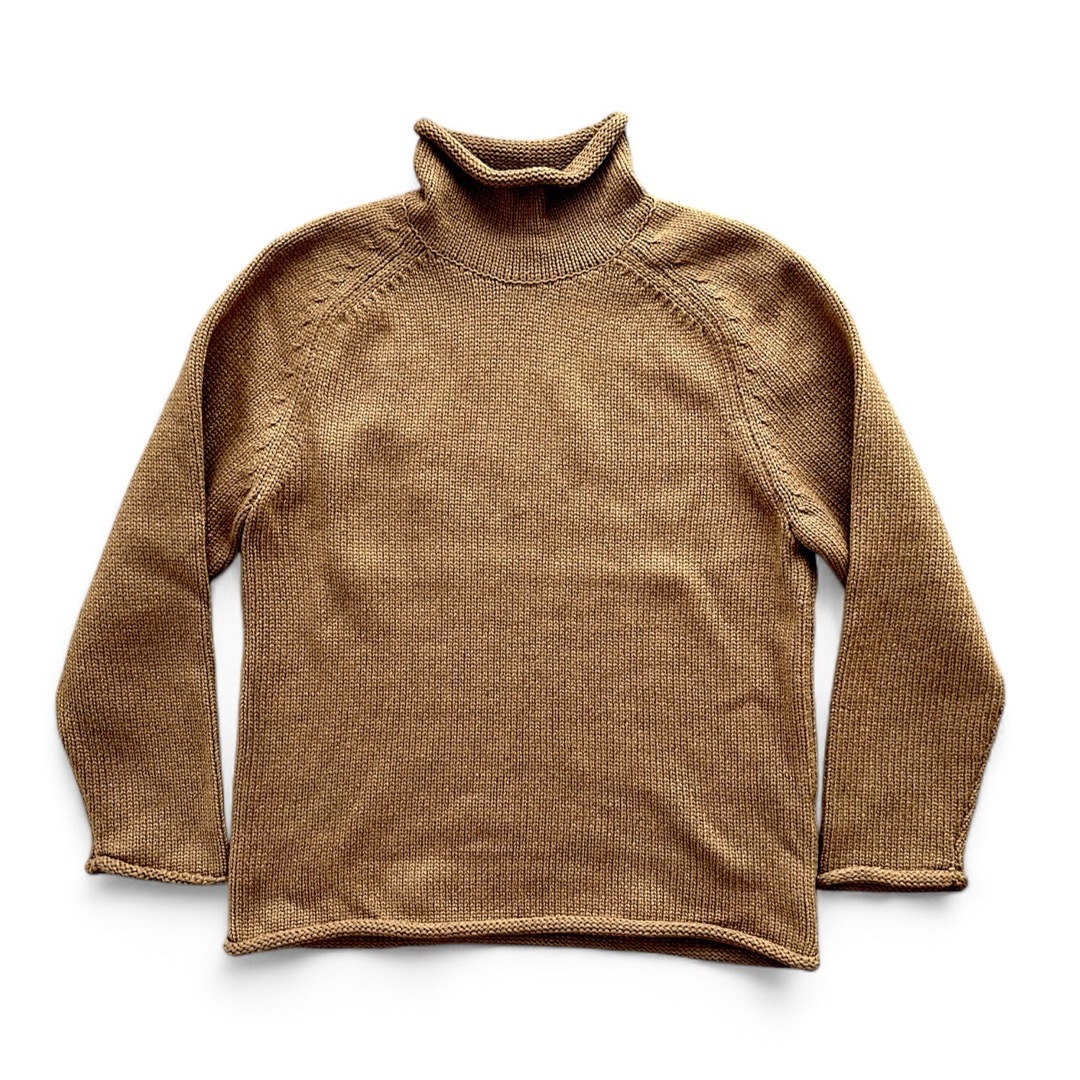 HEUGN ユーゲン Earl Camel Knit キャメル ロールネック HEUGN ユーゲン Earl Camel Knit キャメル ロールネック