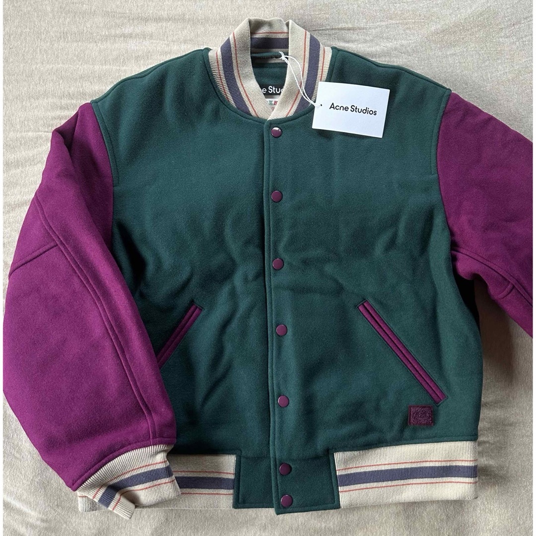 Acne Studios - XS新品 Acne Studios カラーブロック ブルゾン Acne Studios - XS新品 Acne Studios カラーブロック ブルゾン