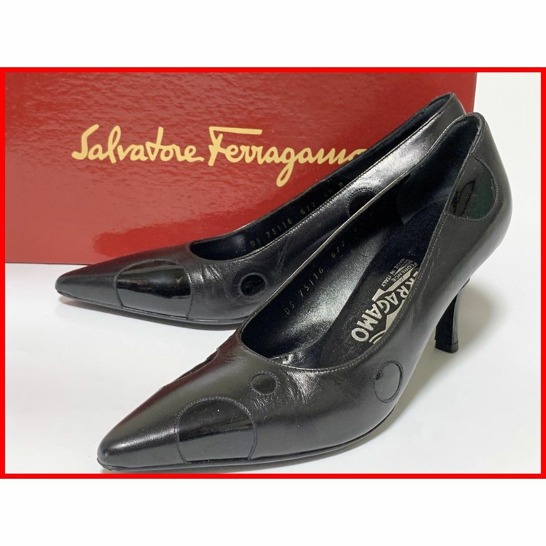 Salvatore Ferragamo - フェラガモ 6.5≒23.5cm程度 パンプス Salvatore Ferragamo - フェラガモ 6.5≒23.5cm程度 パンプス
