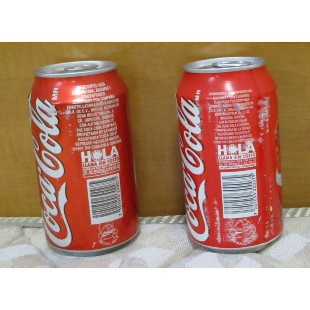 コカ・コーラ - コカ・コーラ缶 ×2本 アンティークの通販 by コカ・コーラ - コカ・コーラ缶 ×2本 アンティークの通販 by