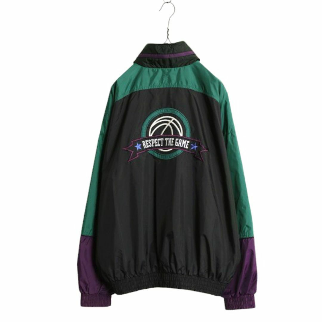 NIKE - 90s ナイキ RESPECT THE GAME フルジップ ナイロン NIKE - 90s ナイキ RESPECT THE GAME フルジップ ナイロン