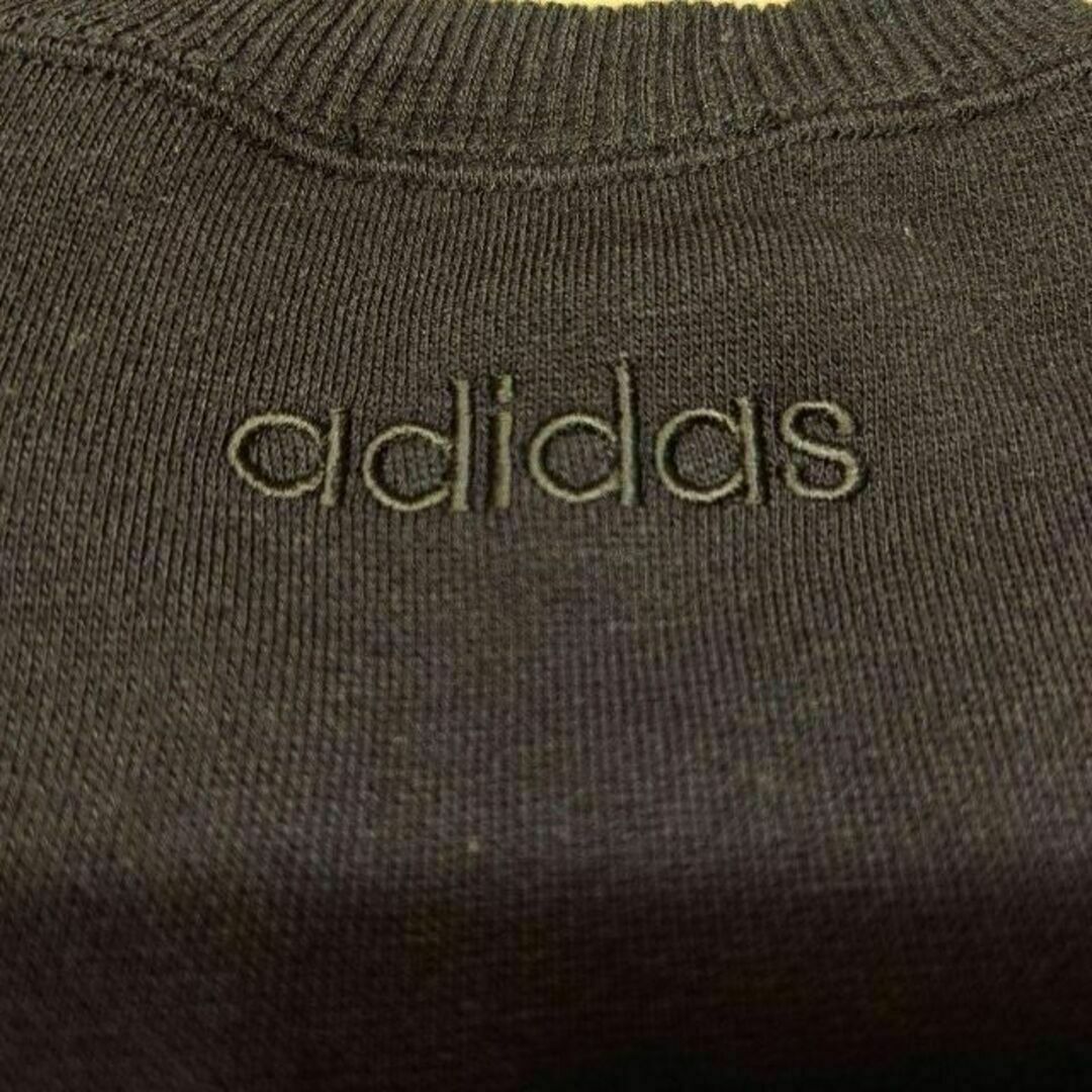 adidas - 90s adidas ビッグロゴ刺繍 スウェットトレーナー 古着 adidas - 90s adidas ビッグロゴ刺繍 スウェットトレーナー 古着