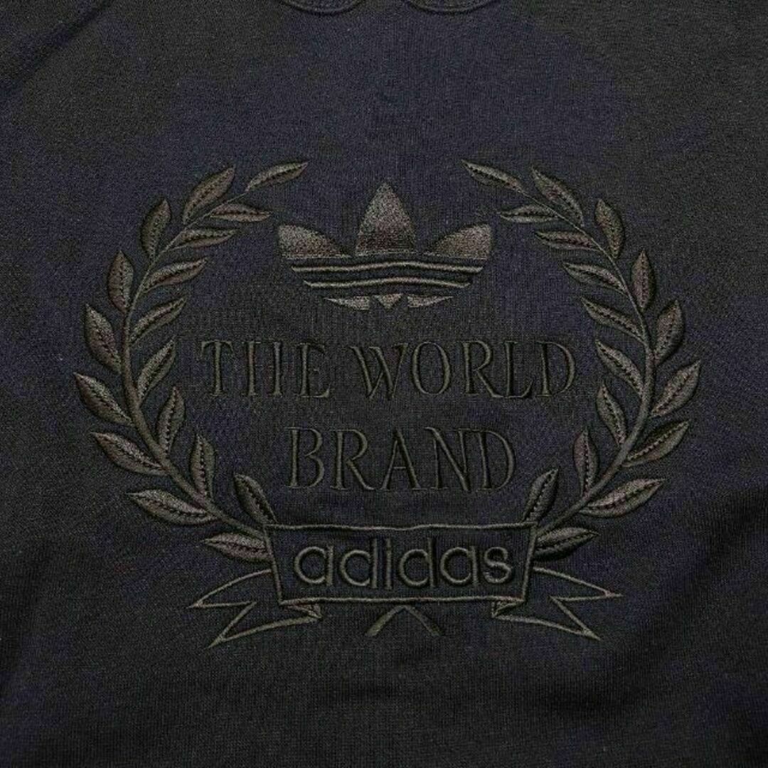 adidas - 90s adidas ビッグロゴ刺繍 スウェットトレーナー 古着 adidas - 90s adidas ビッグロゴ刺繍 スウェットトレーナー 古着