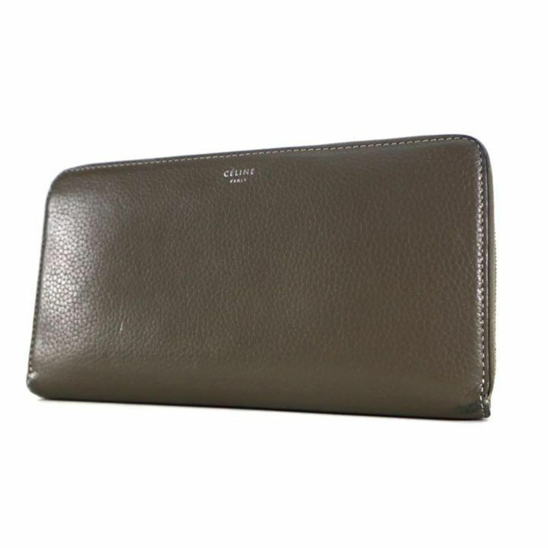 CELINE セリーヌ ラウンドジップ 長財布 財布 レザー CELINE セリーヌ ラウンドジップ 長財布 財布 レザー