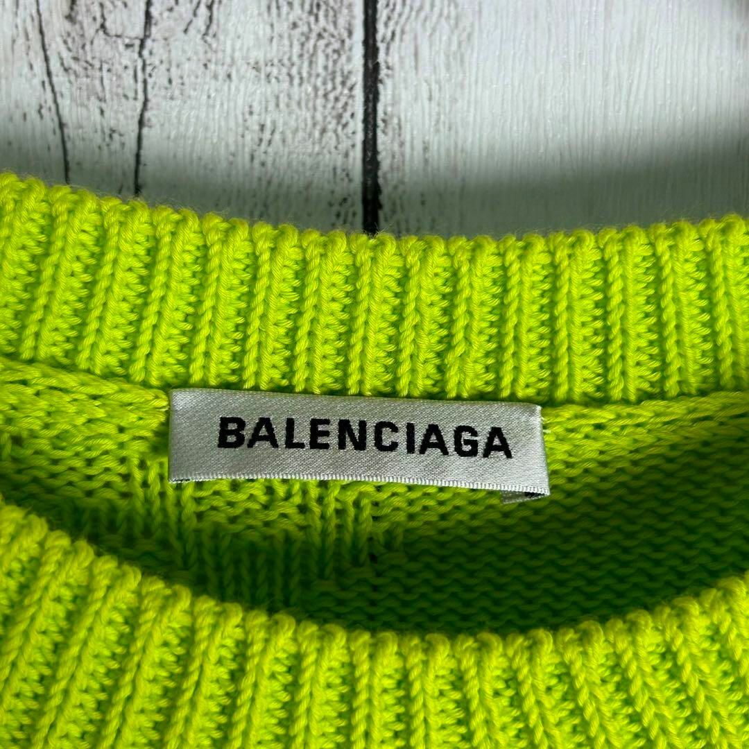BALENCIAGA - 【オーバーサイズ】バレンシアガ☆総柄入りニット BALENCIAGA - 【オーバーサイズ】バレンシアガ☆総柄入りニット