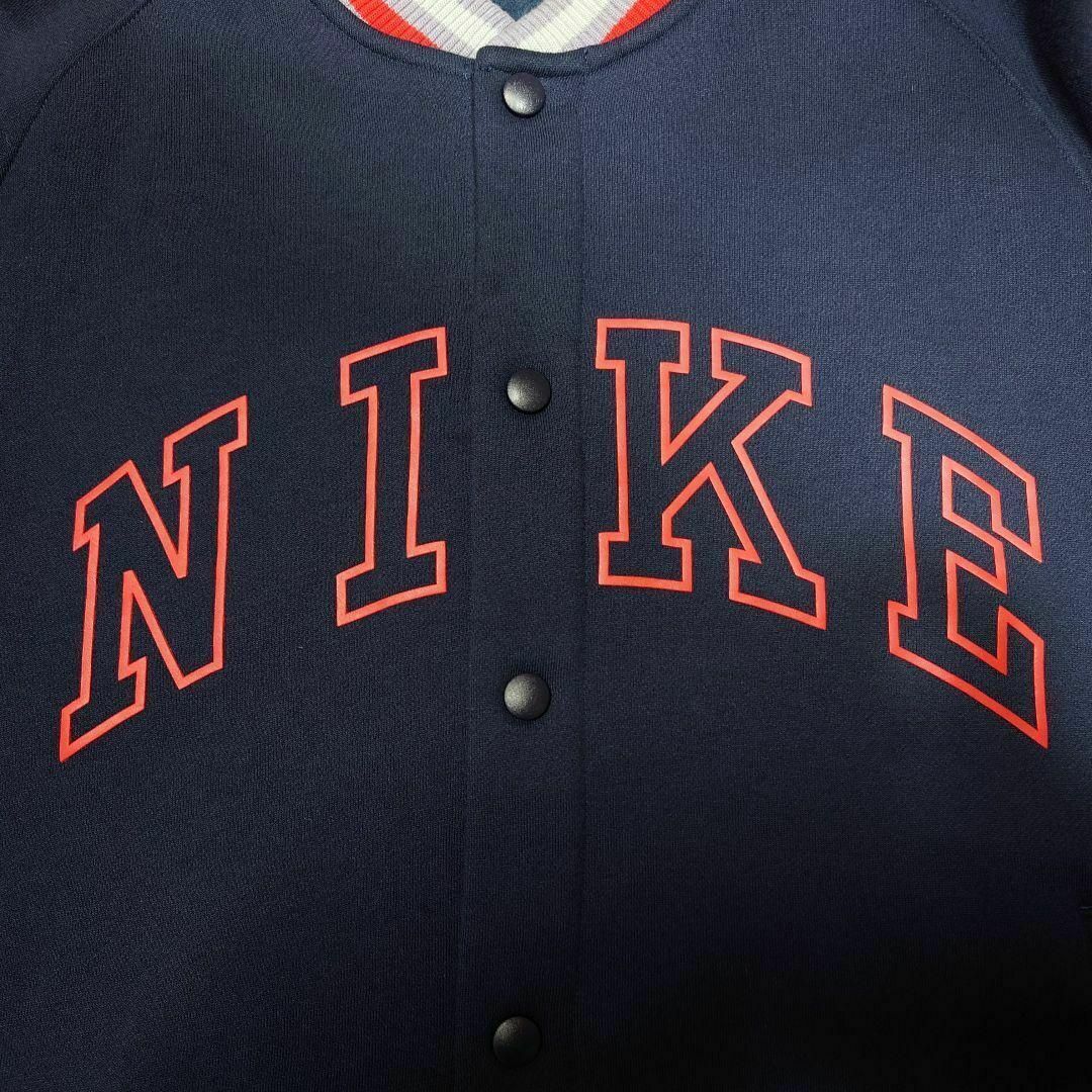 00s NIKE 両面ビッグプリント スウェットスタジャン ゴツナイキ 00s NIKE 両面ビッグプリント スウェットスタジャン ゴツナイキ