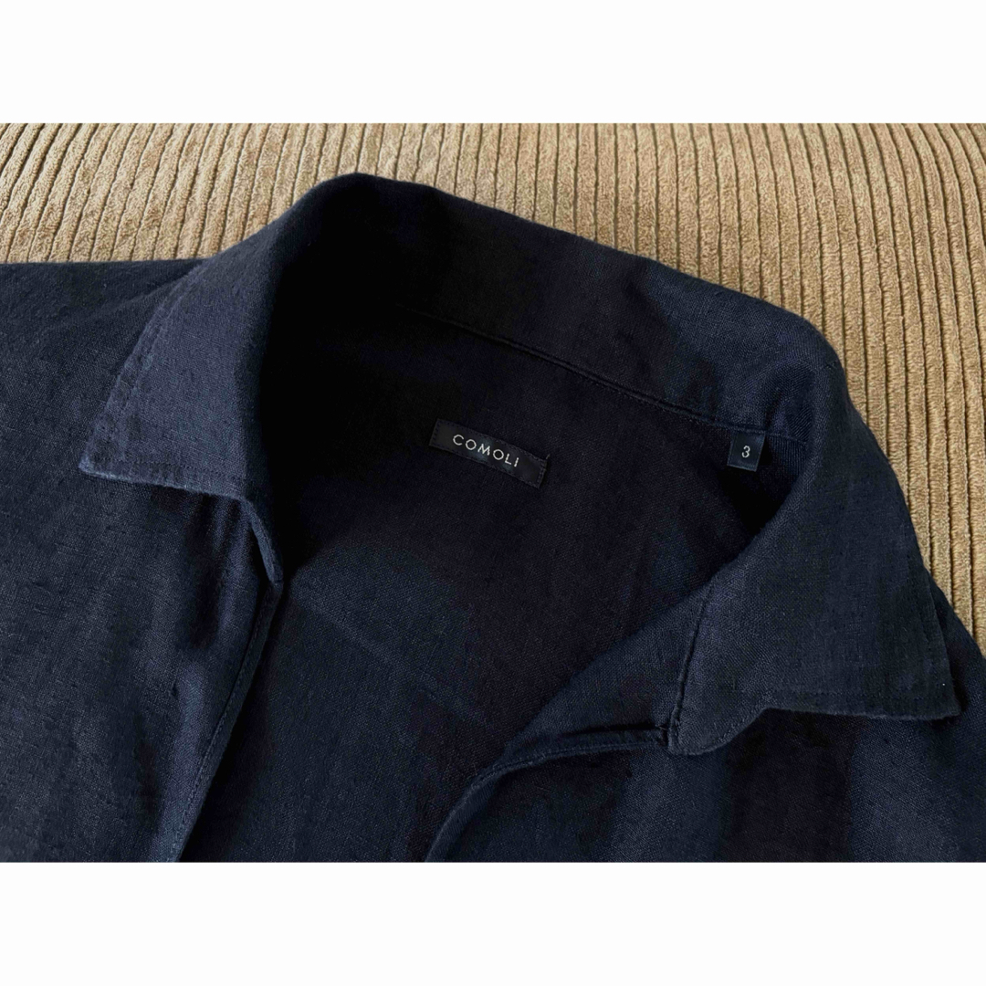 COMOLI - COMOLI 23SS カナパ プルオーバーシャツ サイズ3の通販 COMOLI - COMOLI 23SS カナパ プルオーバーシャツ サイズ3の通販