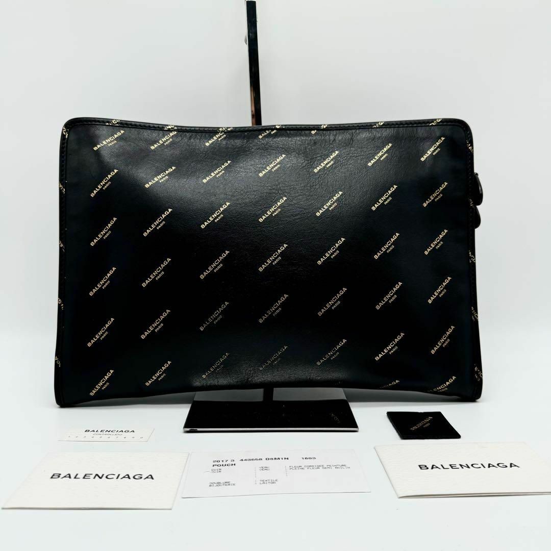 BALENCIAGA - 【極美品・付属品付き✨】バレンシアガ クラッチ BALENCIAGA - 【極美品・付属品付き✨】バレンシアガ クラッチ