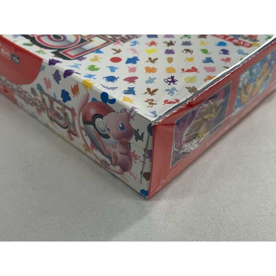 シュリンク未開封】ポケモンカードゲーム 151 BOX 傷有り シュリンク未開封】ポケモンカードゲーム 151 BOX 傷有り