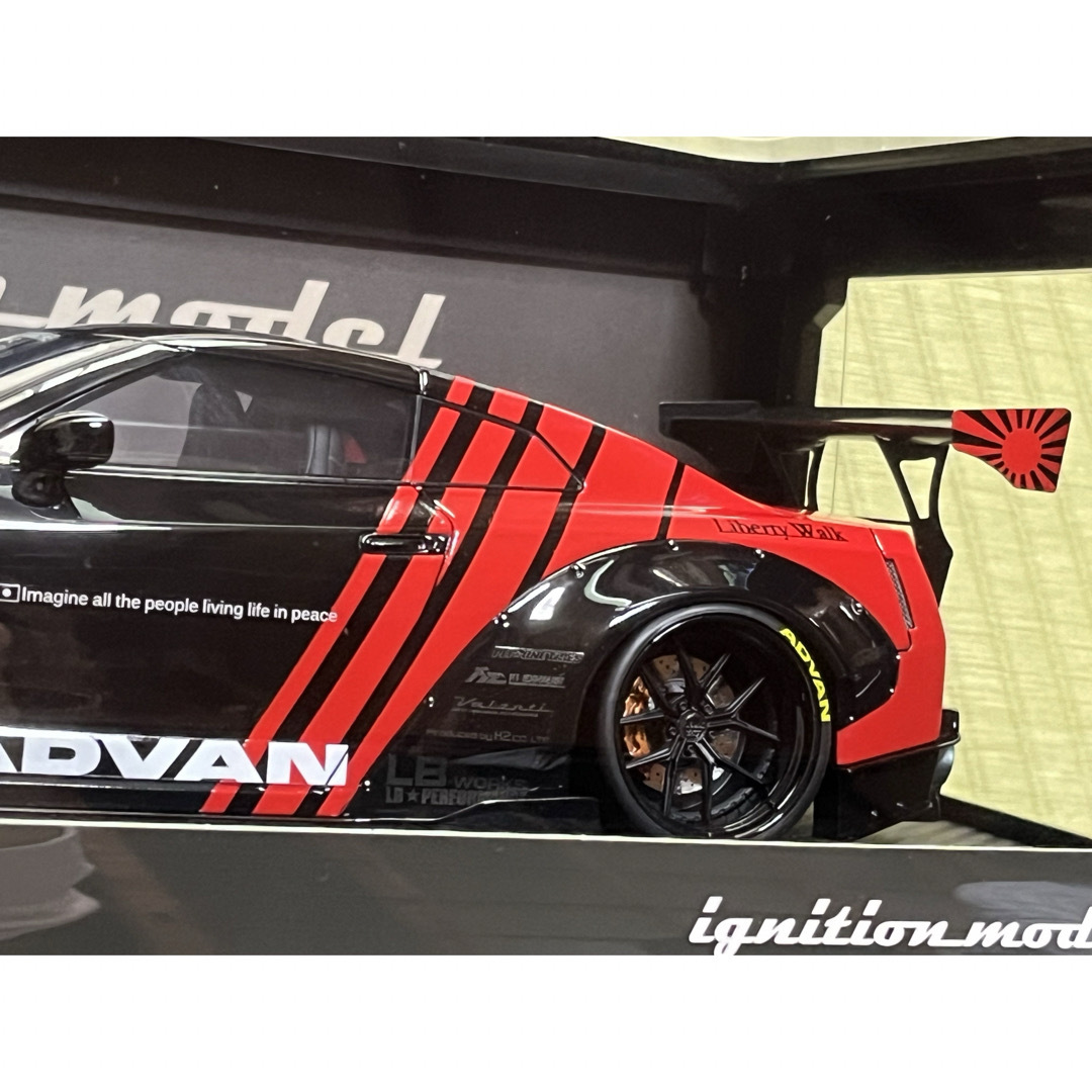 日産 - イグニッションモデル 1/18 LB-WORKS GT-R R35 ADVANの 日産 - イグニッションモデル 1/18 LB-WORKS GT-R R35 ADVANの