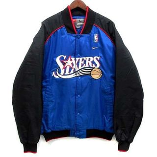 NIKE - ナイキ NBA シクサーズ ナイロン スタジャン バーシティ NIKE - ナイキ NBA シクサーズ ナイロン スタジャン バーシティ