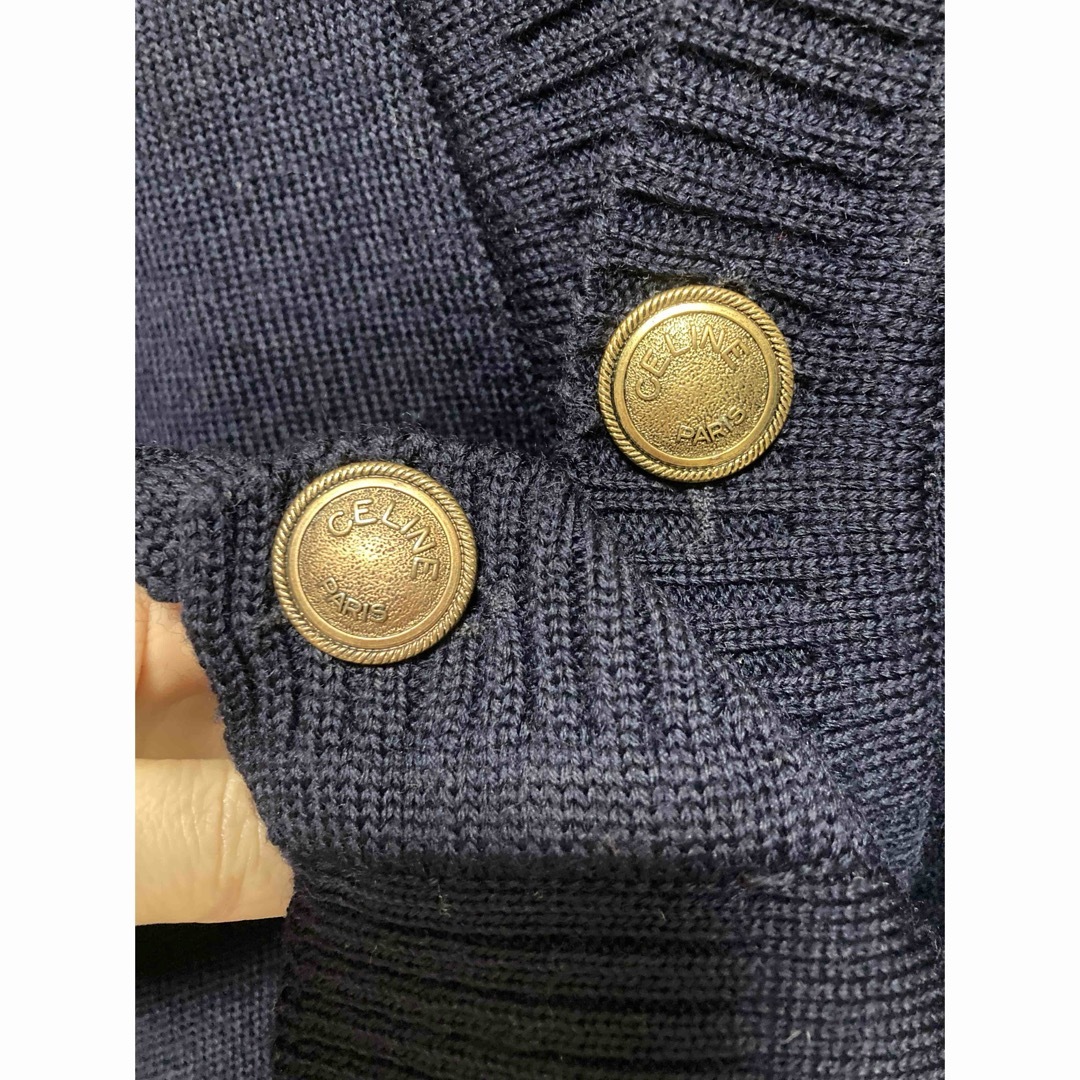CELINE】オールドセリーヌ カーディガン 美品 CELINE】オールドセリーヌ カーディガン 美品
