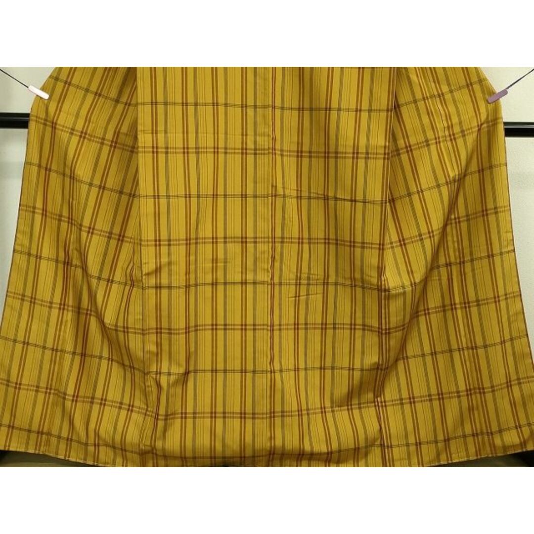 平和屋本店□希少 本場黄八丈 綾織 紬 足高貴 西條謹一 山下 平和屋本店□希少 本場黄八丈 綾織 紬 足高貴 西條謹一 山下