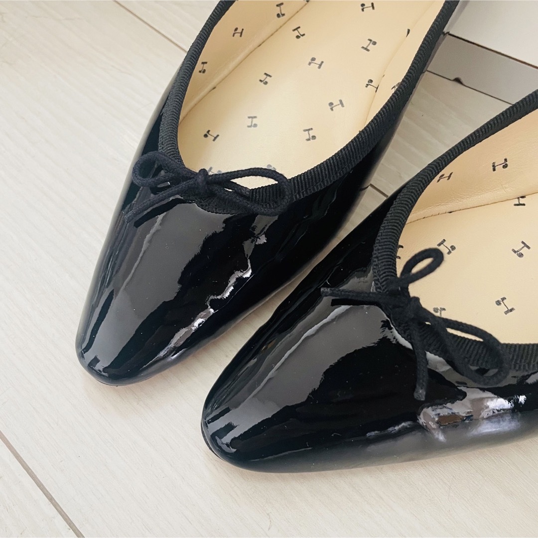 repetto - 新品 repetto レペット 38.5 パテント ブラック定価 repetto - 新品 repetto レペット 38.5 パテント ブラック定価