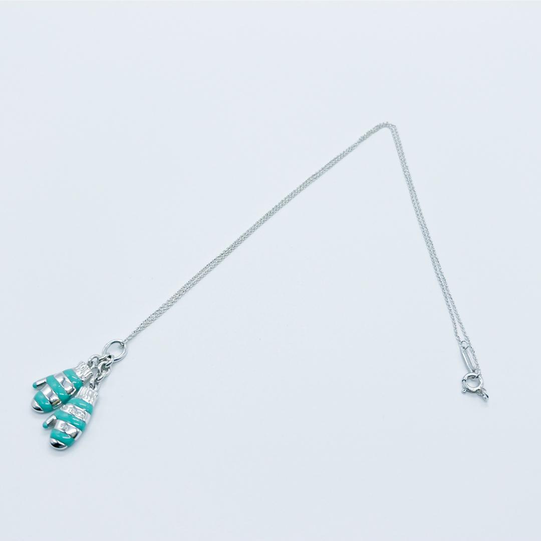 Tiffany & Co. - ティファニー グローブ ネックレス 手袋 ブルー Tiffany & Co. - ティファニー グローブ ネックレス 手袋 ブルー