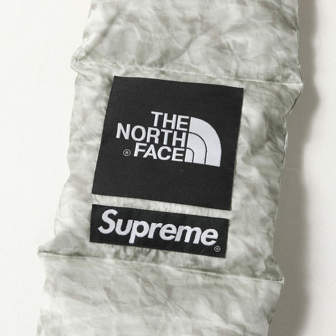 Supreme The North Face Bleached Denim Print 700-Fill Scarf Supreme The North Face Bleached Denim Print 700-Fill Scarf