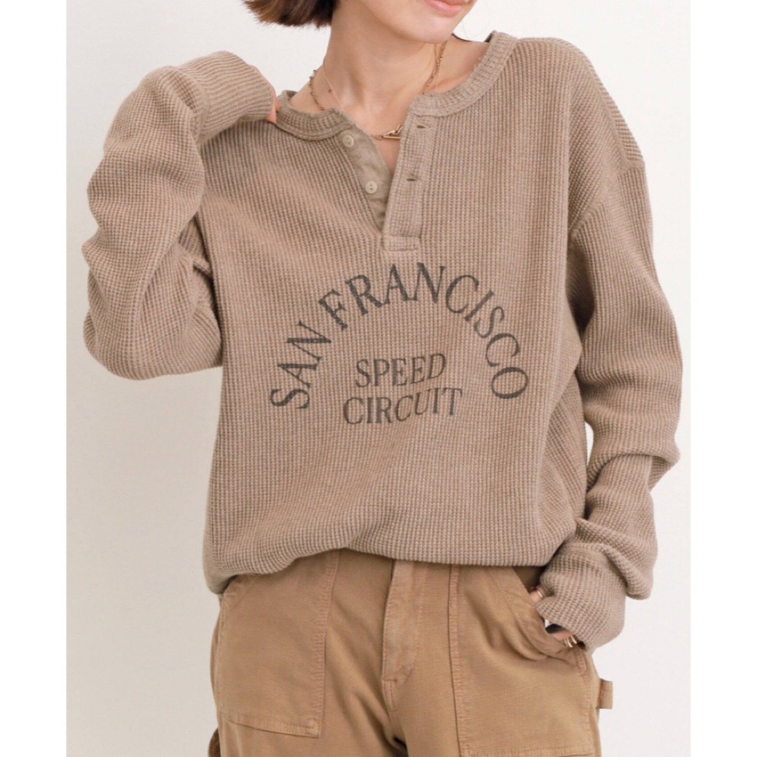 GOOD GRIEF!/グッドグリーフHENLEY NECK TOP 完売 トップス GOOD GRIEF!/グッドグリーフHENLEY NECK TOP 完売 トップス