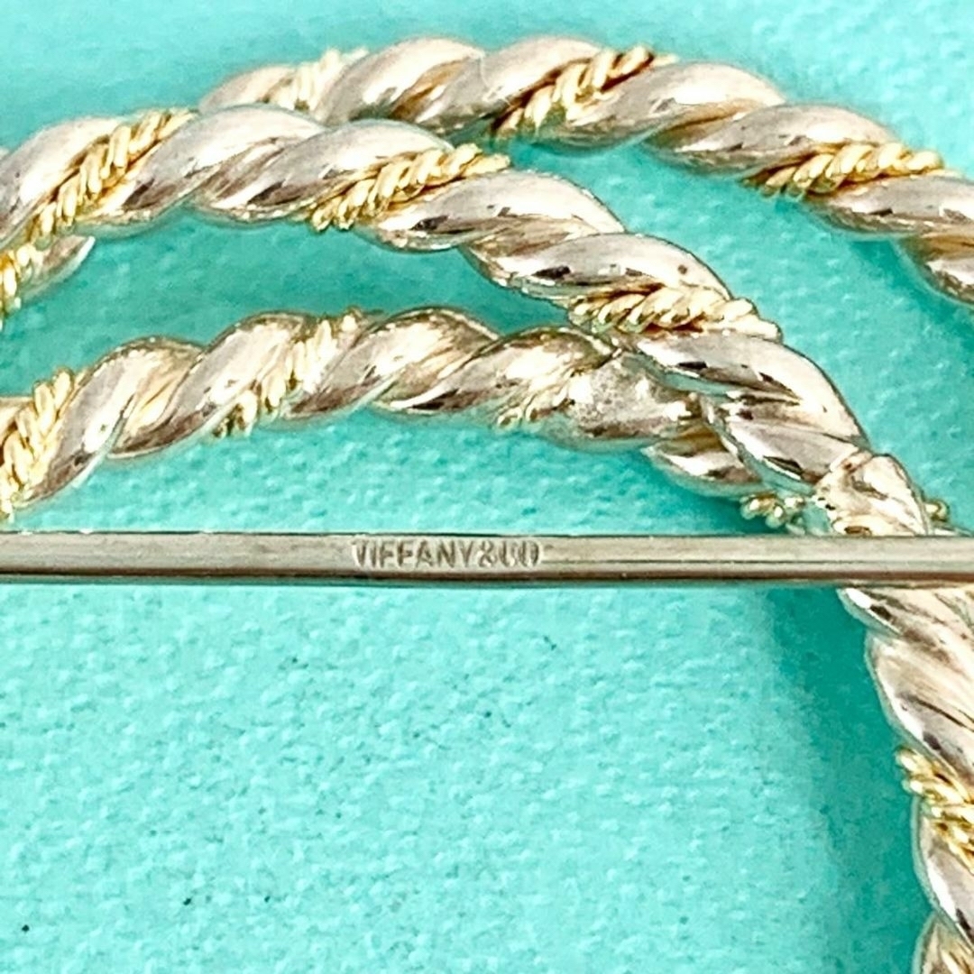 Tiffany & Co. - ティファニー 希少 ツイスト サークル コンビ Tiffany & Co. - ティファニー 希少 ツイスト サークル コンビ