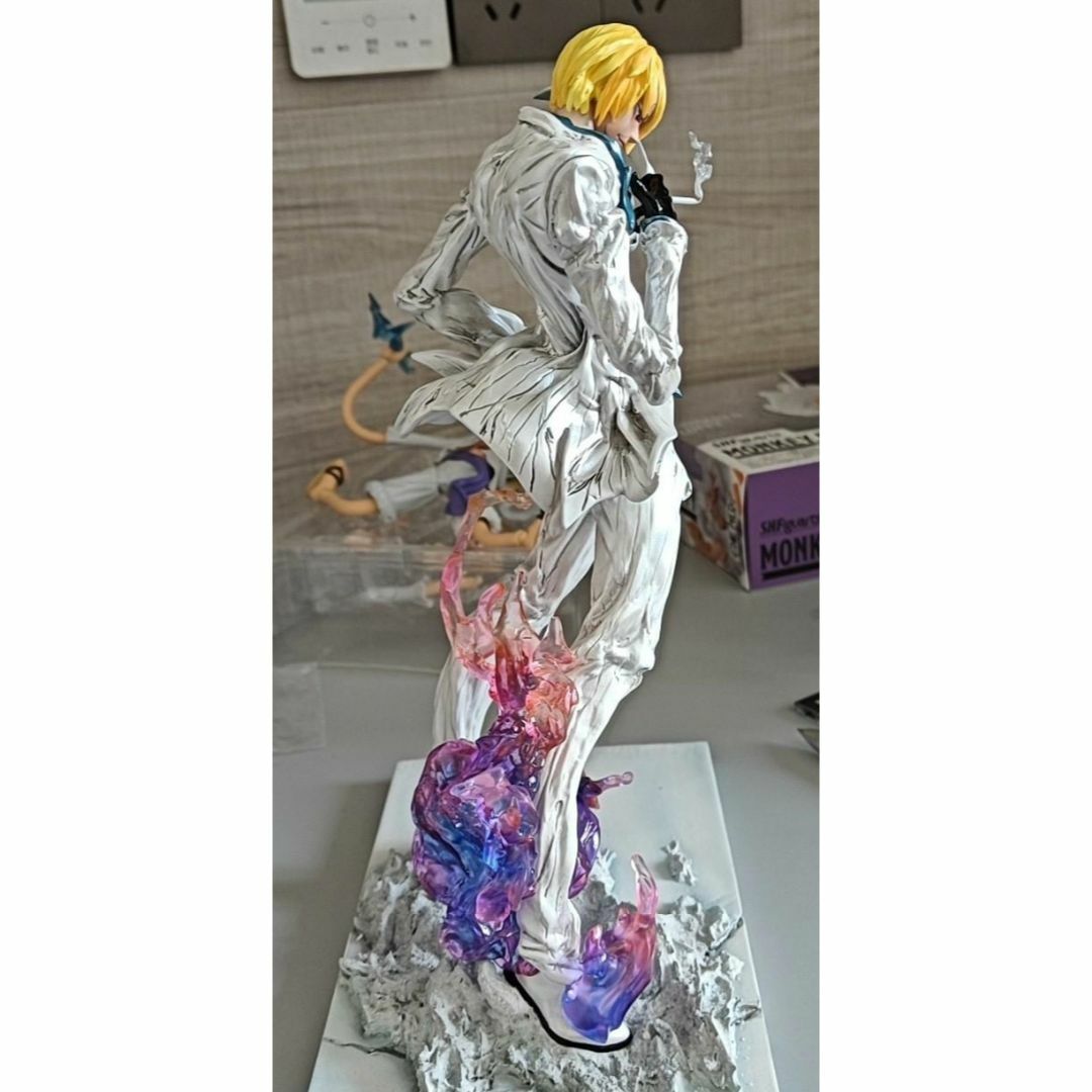 ワンピース サンジ 白スーツ ガレージキット フィギュア 塗装 ワンピース サンジ 白スーツ ガレージキット フィギュア 塗装
