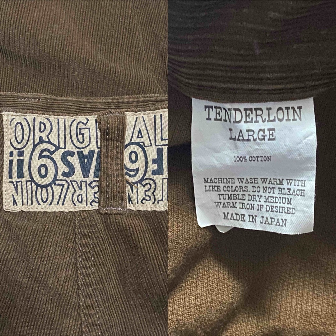 TENDERLOIN - 22SS Lサイズ テンダーロイン コーデュロイ TENDERLOIN - 22SS Lサイズ テンダーロイン コーデュロイ