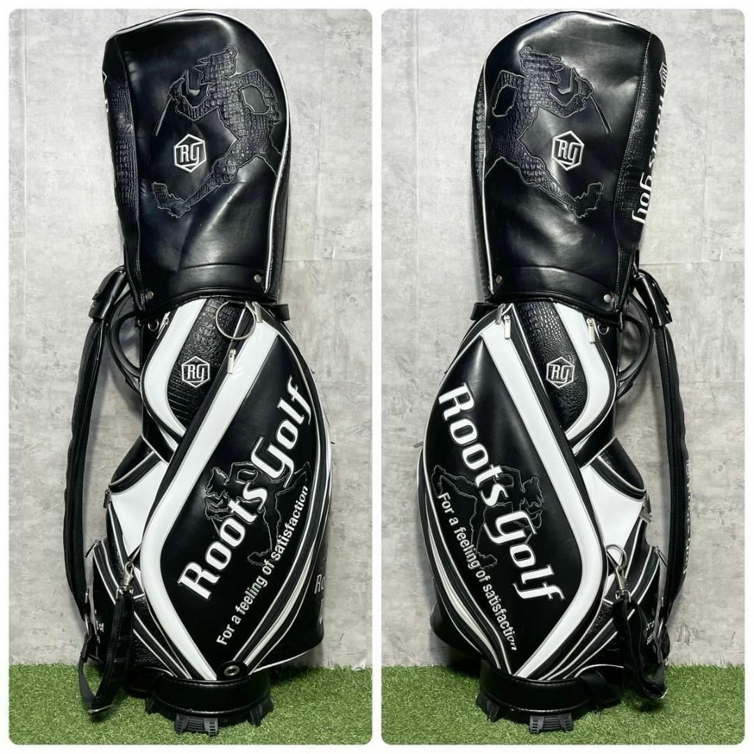 激レア】ROOTS GOLF ルーツゴルフ キャディバッグ ゴルフバッグ 希少 激レア】ROOTS GOLF ルーツゴルフ キャディバッグ ゴルフバッグ 希少