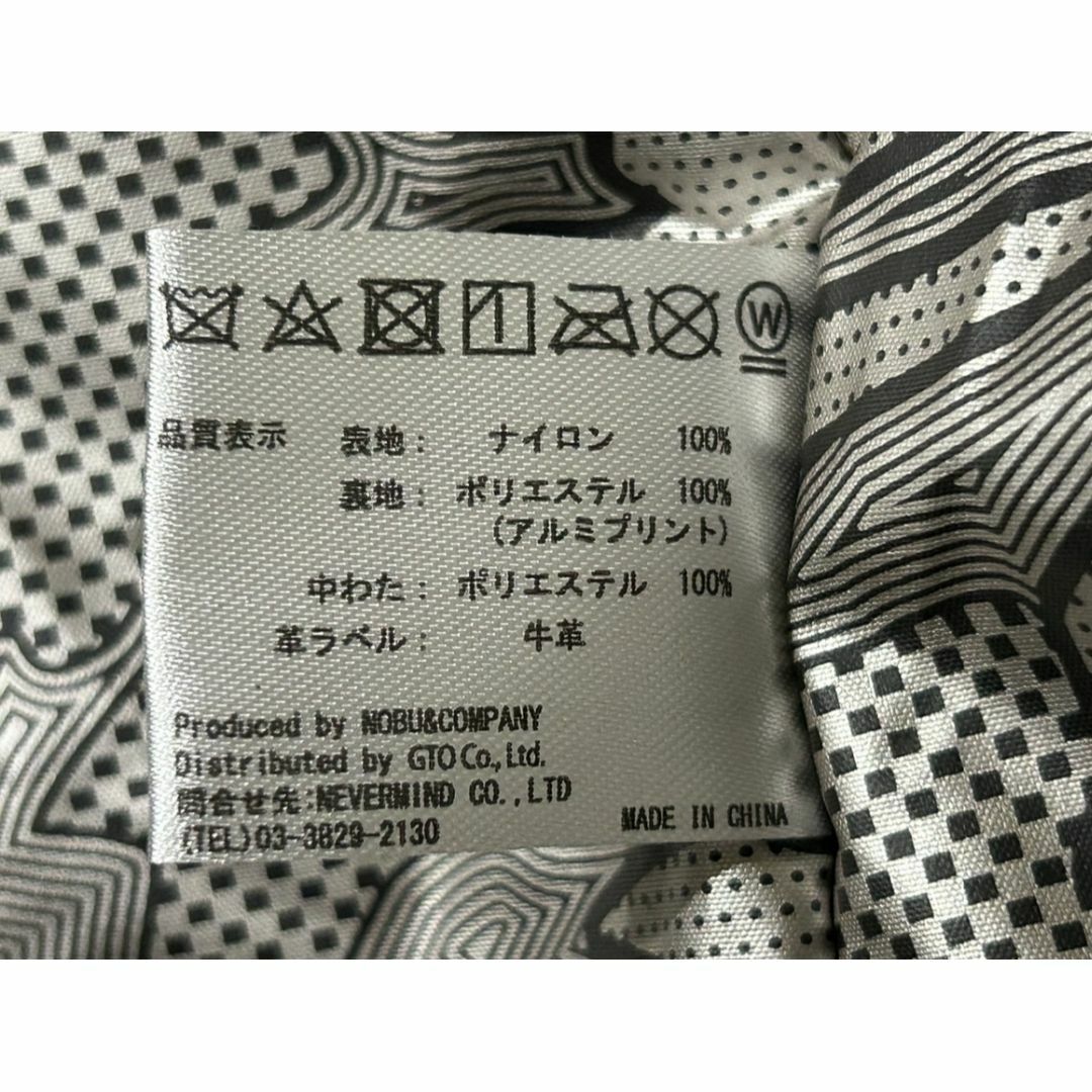 VANSON - *VANSON 裏地 アルミプリント 刺繍 中綿 ナイロン VANSON - *VANSON 裏地 アルミプリント 刺繍 中綿 ナイロン