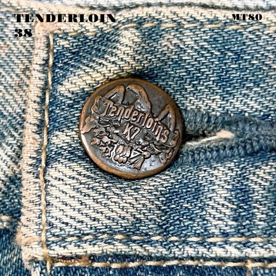 TENDERLOIN - 希少品! TENDERLOIN デニム パンツ ライダース TENDERLOIN - 希少品! TENDERLOIN デニム パンツ ライダース
