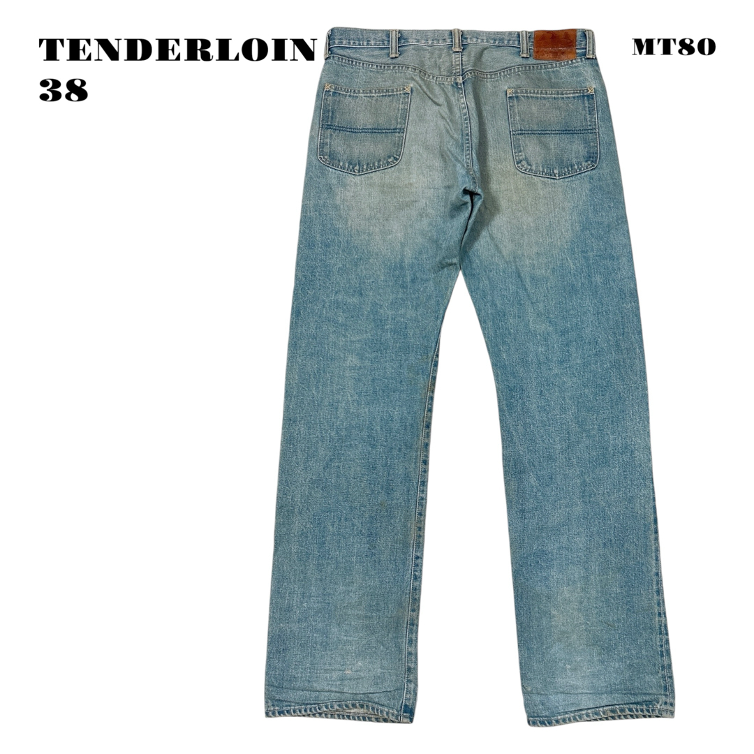 TENDERLOIN - 希少品! TENDERLOIN デニム パンツ ライダース TENDERLOIN - 希少品! TENDERLOIN デニム パンツ ライダース