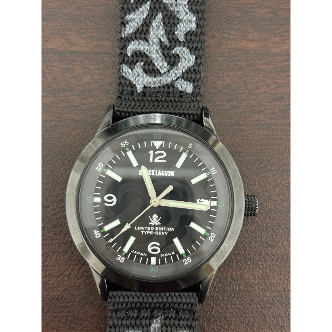 SEIKO - SEIKO製BLACK LAGOON レヴィ 別注色バージョン 限定100 SEIKO - SEIKO製BLACK LAGOON レヴィ 別注色バージョン 限定100