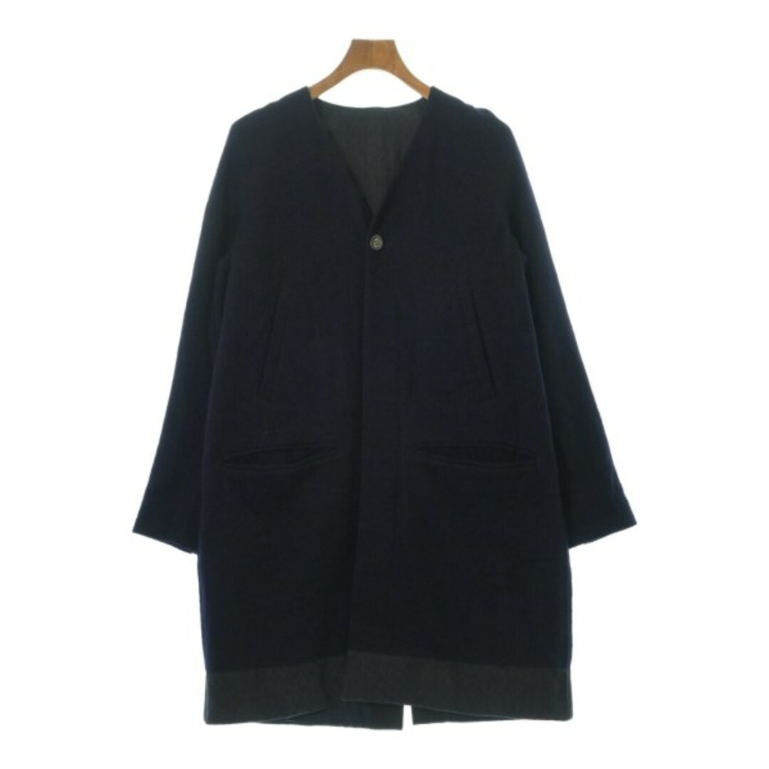 JohnUNDERCOVER コート(その他) 2(M位) 紺 【古着】 JohnUNDERCOVER コート(その他) 2(M位) 紺 【古着】