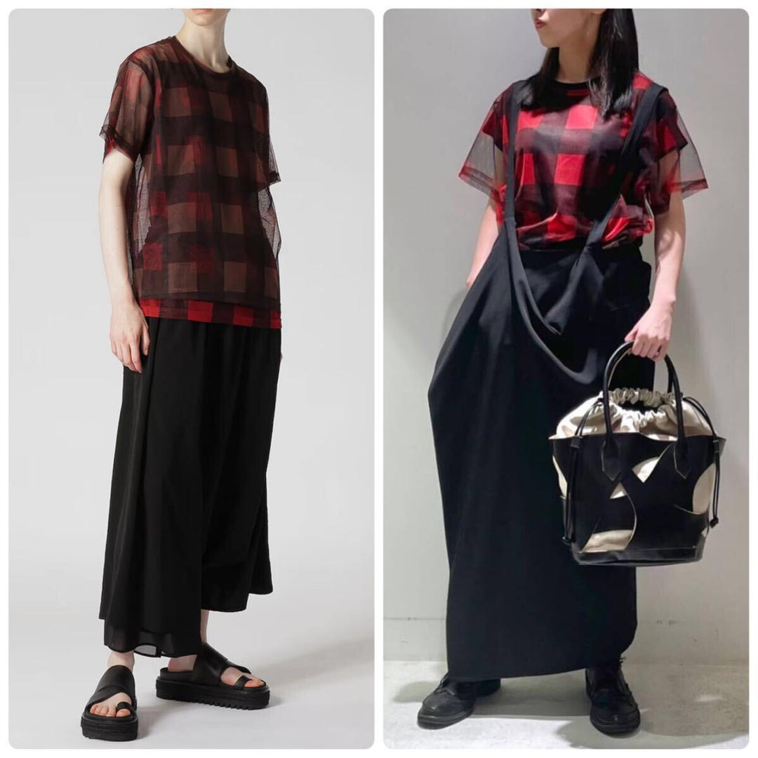 24ss 未使用 Y's Yohji Yamamoto レイヤード Tシャツ 2 24ss 未使用 Y's Yohji Yamamoto レイヤード Tシャツ 2