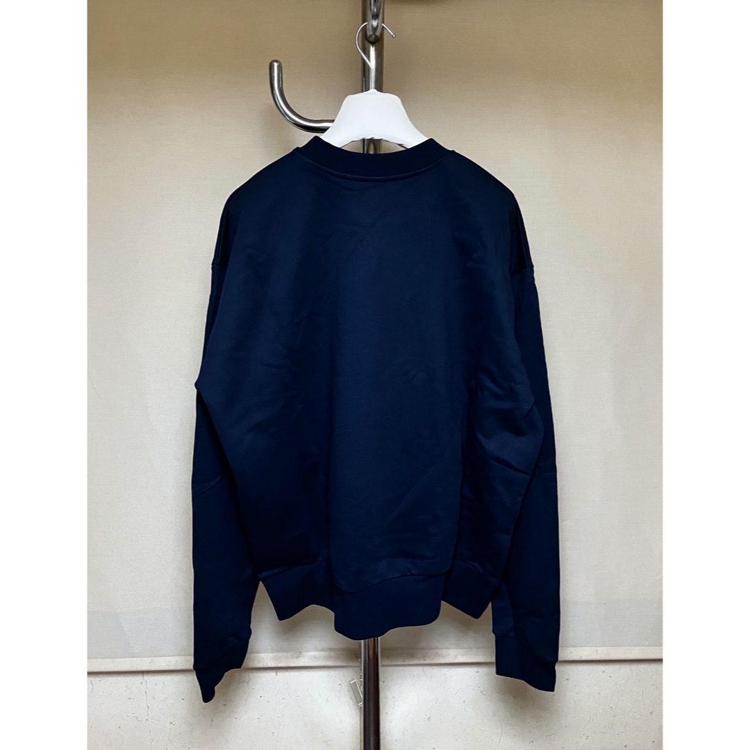 新品 50 マルニ 24ss ミニロゴ スウェット ネイビー 6358 新品 50 マルニ 24ss ミニロゴ スウェット ネイビー 6358