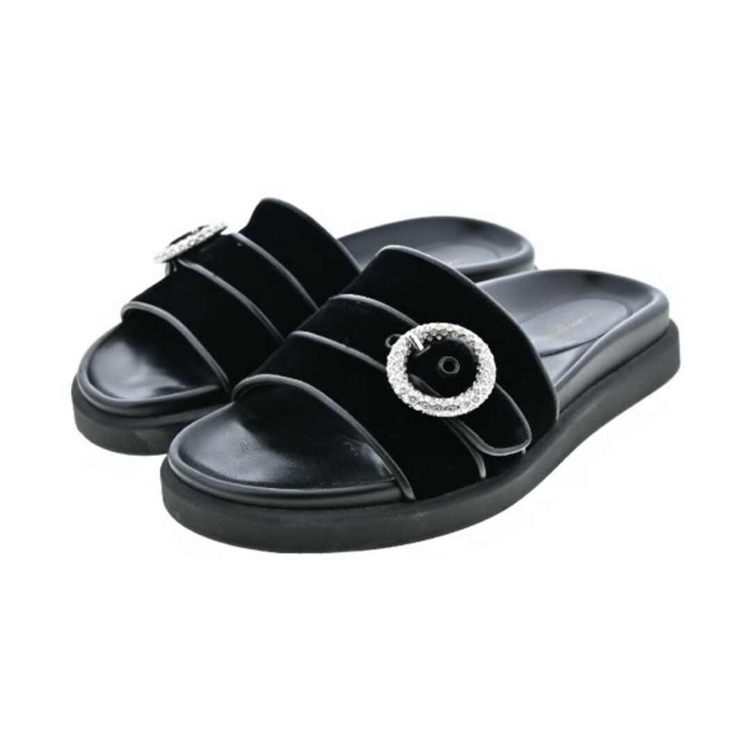 Gianvito Rossi サンダル EU35 1/2(22cm位) 黒 【古着】 Gianvito Rossi サンダル EU35 1/2(22cm位) 黒 【古着】