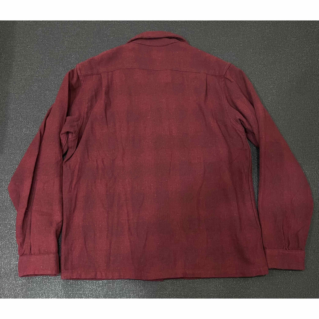 40s50s BRENT 白タグ WOOL ボックスチェックシャツ オンブレ の 40s50s BRENT 白タグ WOOL ボックスチェックシャツ オンブレ の